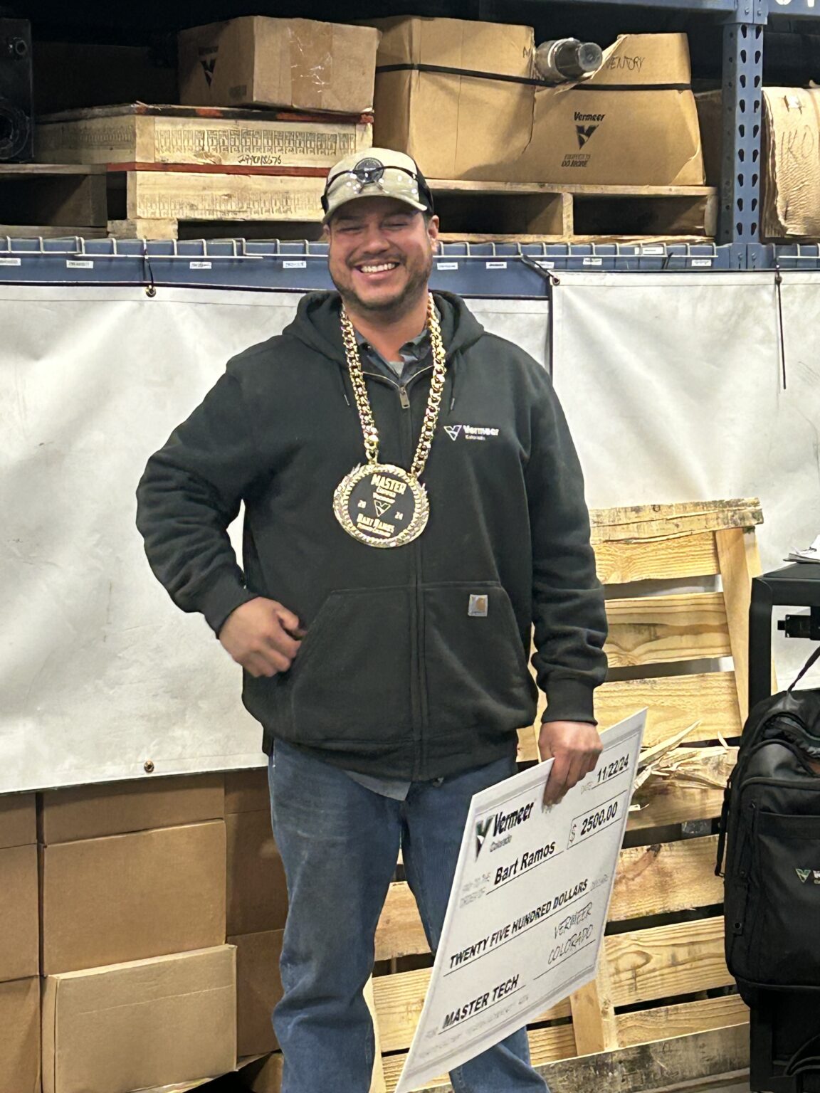 Vermeer Colorado's First Master Certified Technician - Vermeer Colorado