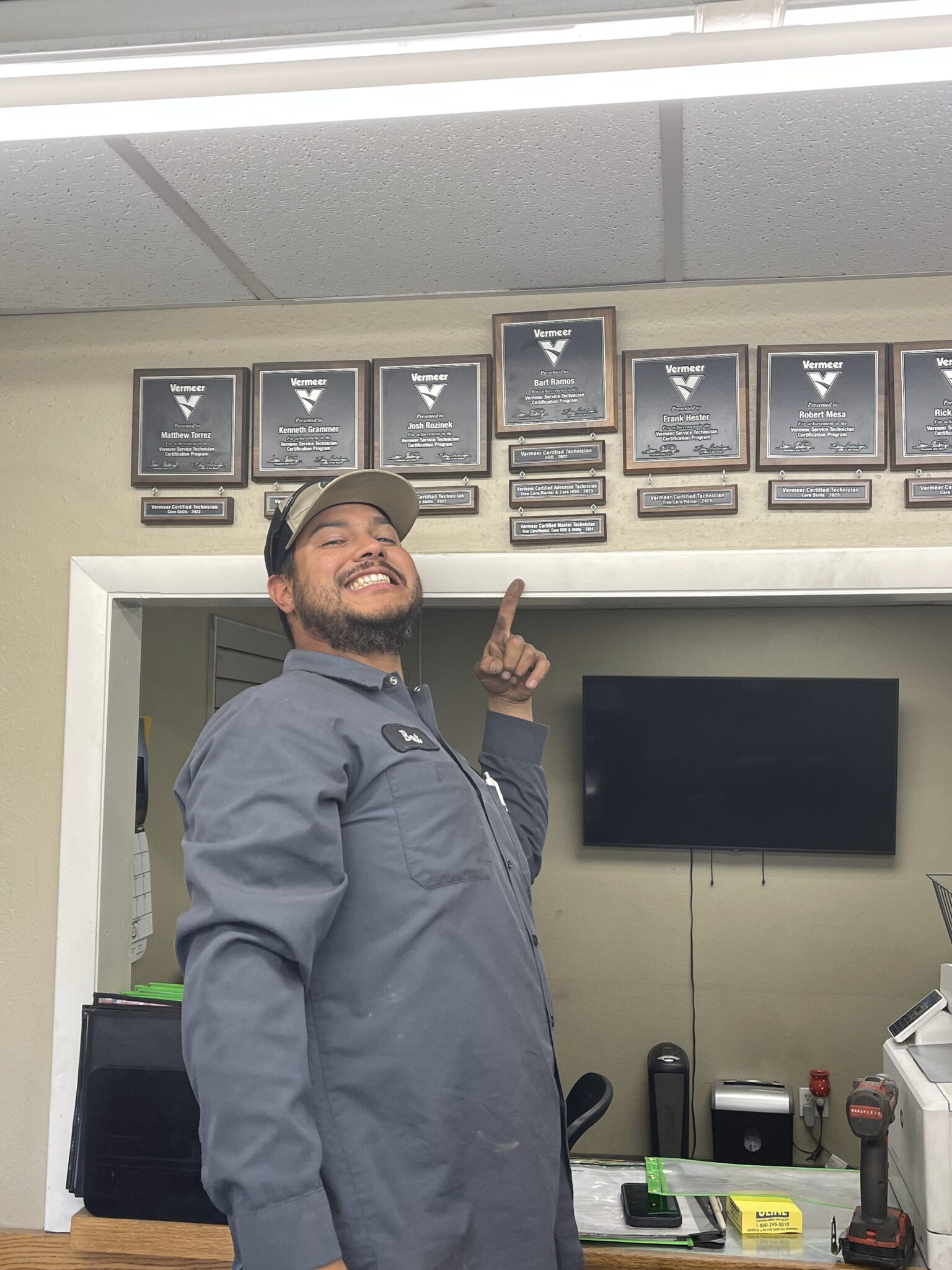 Vermeer Colorado's First Master Certified Technician - Vermeer Colorado
